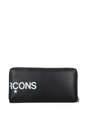 Comme Des Garçons Logo-print Leather Wallet