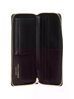 Comme Des Garçons Logo-print Leather Wallet