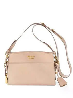Prada Esplanade Leather Shoulder Bag