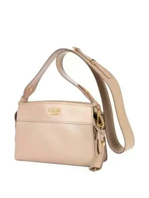 Prada Esplanade Leather Shoulder Bag
