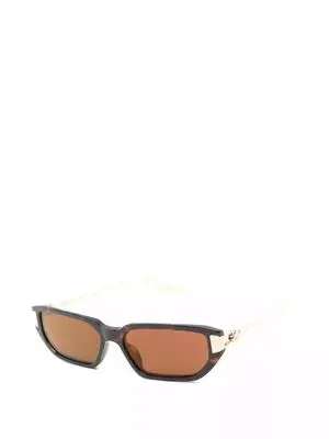 Cartier Panthère De Rectangle-frame Sunglasses