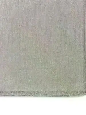Brunello Cucinelli Cashmere Frayed Scarf - Grey