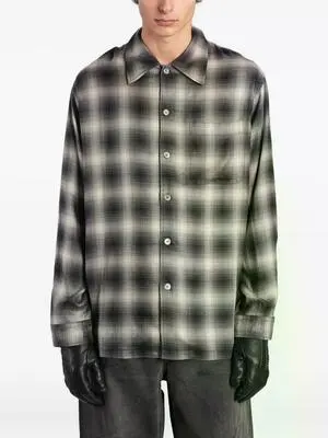 Our Legacy Every Shirt Taos Check Saloon Tencel