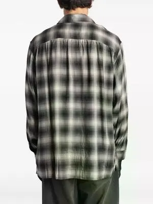Our Legacy Every Shirt Taos Check Saloon Tencel