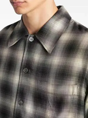 Our Legacy Every Shirt Taos Check Saloon Tencel