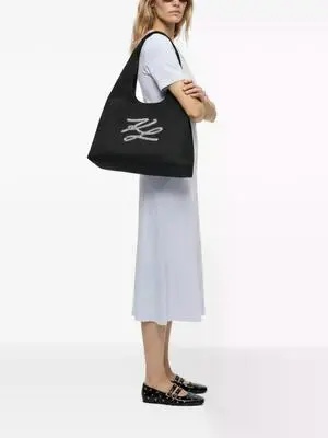 Karl Lagerfeld Medium K/autograph Logo-detail Shoulder Bag