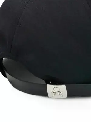 MASTERMIND WORLD Crystal-embellished Skull Baseball Cap