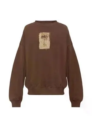 Palm Angels Palm-print Cotton Sweater