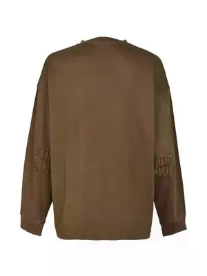 BREATH Logo-embroidered T-shirt