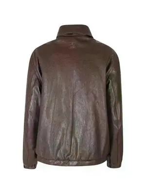 Magda Butrym Leather Bomber Jacket