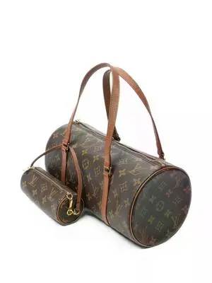 LOUIS VUITTON 1990s 30 Papillon Monogram Tote Bag