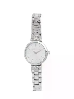 TRUSSARDI Crystal-embellished 30mm Watch - Silver