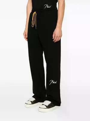 Rhude Logo-embroidered Drawstring Track Pants