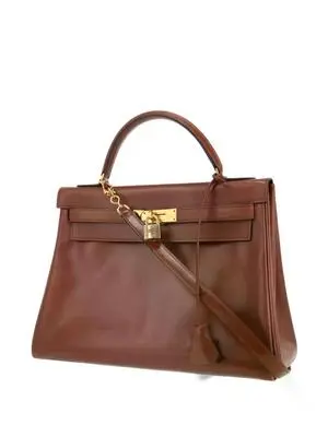 Hermès 1984 Kelly 32 Handbag - Brown