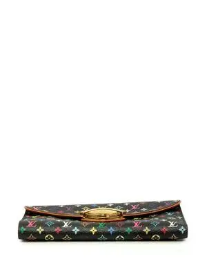 LOUIS VUITTON 2011 Takashi Murakami Monogram Multicolore Eugenie Wallet Long Wallets