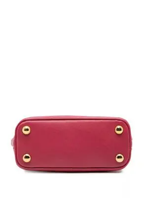 Prada 2000-2013 Mini Saffiano Lux Promenade Satchel