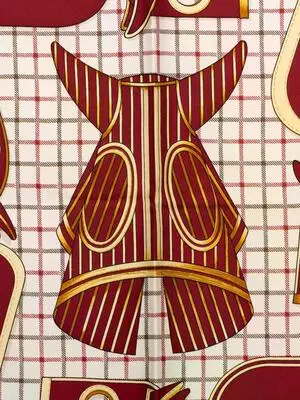 Hermès 20th Century Camails Silk Scarf Scarves