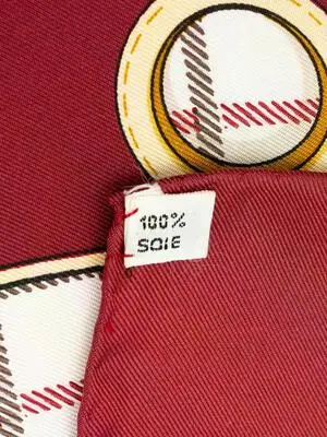Hermès 20th Century Camails Silk Scarf Scarves