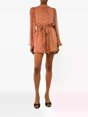Zimmermann Floral-print Playsuit