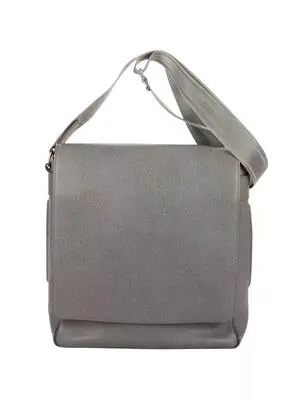 LOUIS VUITTON Mm Roman Taiga Shoulder Bag - Grey