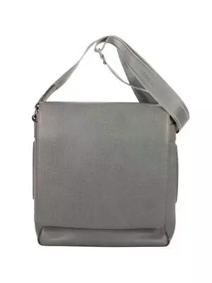 LOUIS VUITTON Mm Roman Taiga Shoulder Bag - Grey
