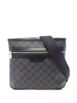 LOUIS VUITTON 2011 Damier Graphite Thomas Crossbody Bag - Black