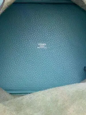 Hermès 2016 Clemence Picotin Lock 18 Handbag - Blue