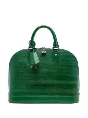 LOUIS VUITTON 2012 Epi Alma Pm Handbag - Green