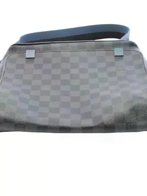 LOUIS VUITTON 2016 Damier Graphite District Pm Crossbody Bag