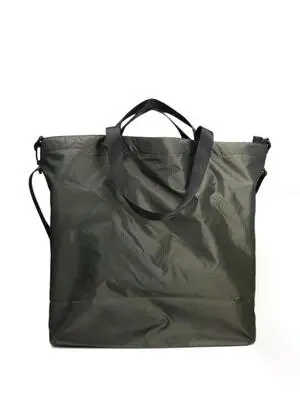 AND WANDER Ripstop Logo-print Tote Bag