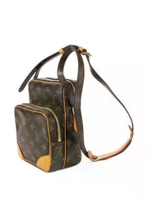 LOUIS VUITTON Amazone Mm Monogram Cross Body Bag - Brown