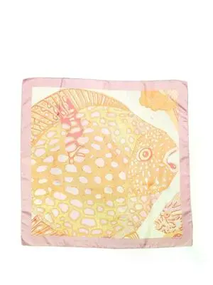 Hermès Grands Fonds Silk Scarf