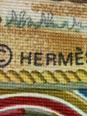 Hermès Cavaliers Peuls Scarf
