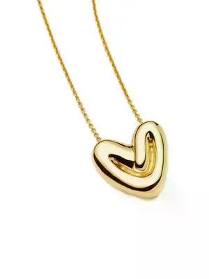 MISSOMA Puffy Heart Pendant Necklace - Gold