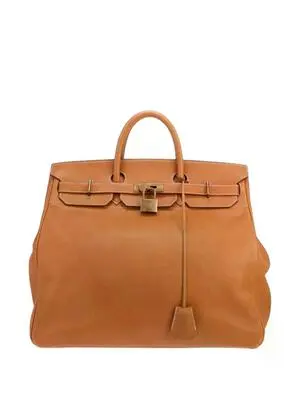 Hermès 1991 Haut Leather Tote Bag