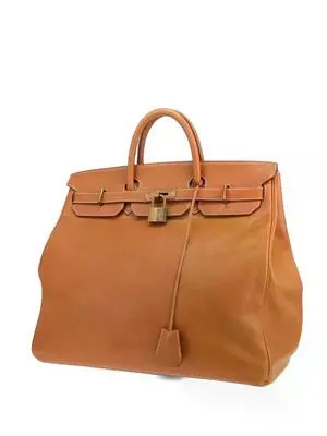Hermès 1991 Haut Leather Tote Bag