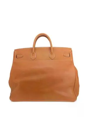 Hermès 1991 Haut Leather Tote Bag - Neutrals
