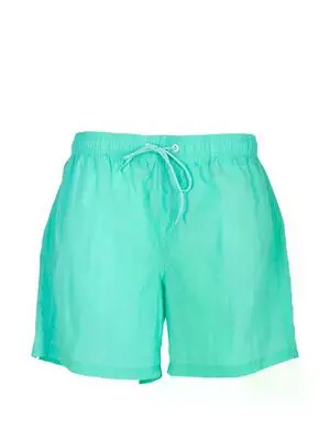 Sundek Logo-patch Swim Shorts - Green