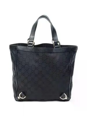 Gucci Small Abbey D-ring Open-top Tote Bag - Black