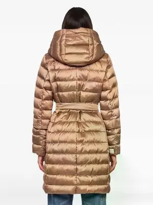 Max Mara The Cube Quilted Hooded Coat