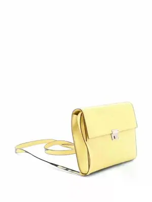 Hermès Clic Wallet On Strap Verso Epsom 16 Crossbody Bag - Yellow