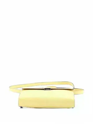 Hermès Clic Wallet On Strap Verso Epsom 16 Crossbody Bag - Yellow
