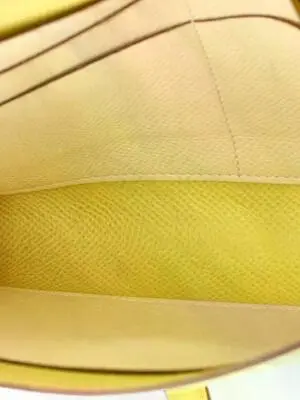 Hermès Clic Wallet On Strap Verso Epsom 16 Crossbody Bag - Yellow