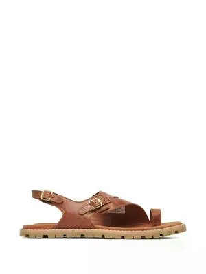 Merrell Haven Backstrap Leather Sandals - Brown