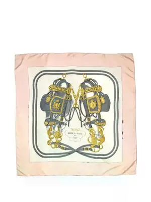 Hermès Brides De Gala Silk Scarf - Pink