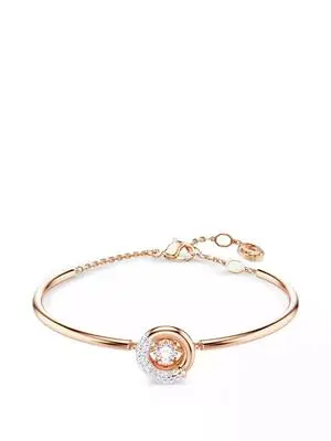 SWAROVSKI Dextera Crystal-embellished Bangle Bracelet - Gold
