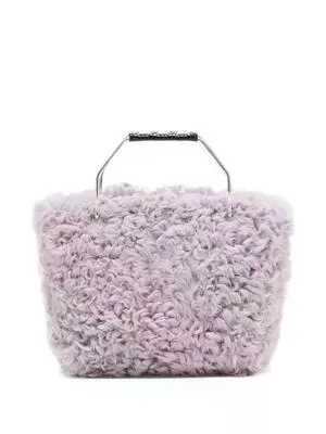 Plan C Mini Fleece-texture Tote Bag