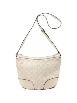 Gucci 2000s Lovely Heart Guccissima Shoulder Bag