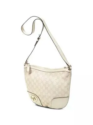 Gucci 2000s Lovely Heart Guccissima Shoulder Bag