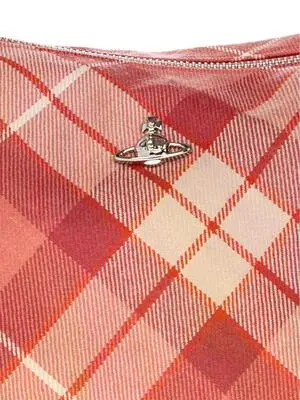VIVIENNE WESTWOOD Emma Tartan Shoulder Bag